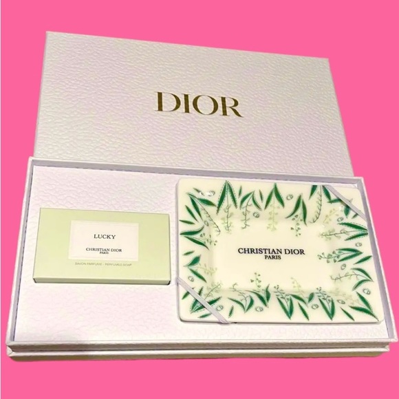 Dior | Bath | Dior Tray Lucky Soap Set Nib Smells Sooo Good | Poshmark